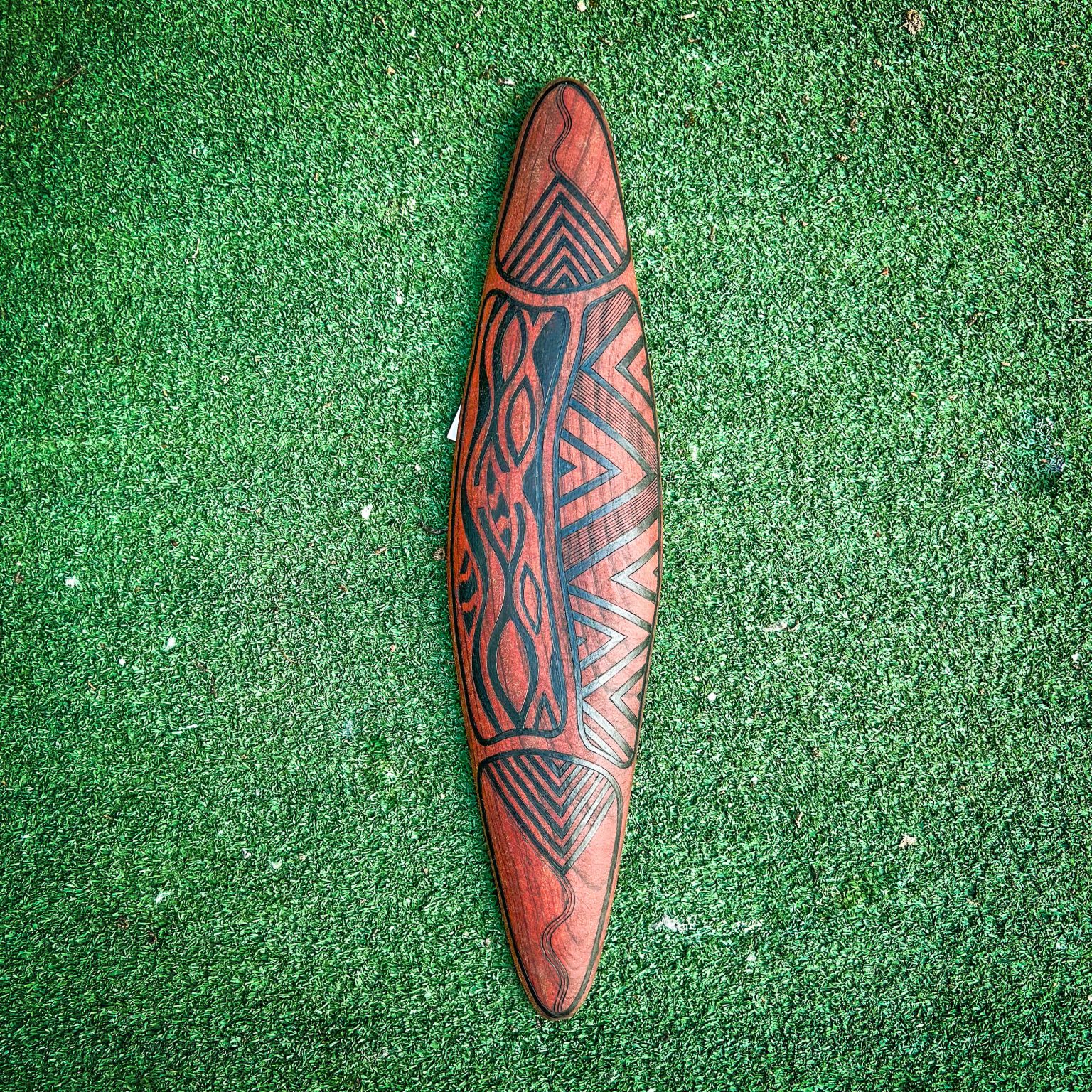 Wooden Indigenous Shield