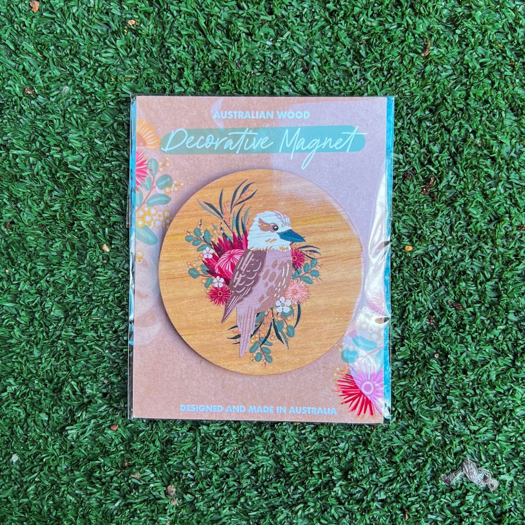 Australian Wood Decorative Magnet